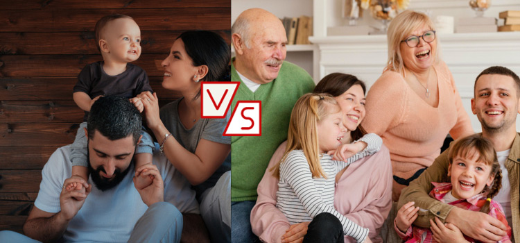 Joint Family Vs Nuclear Family – A Brief Discussion
